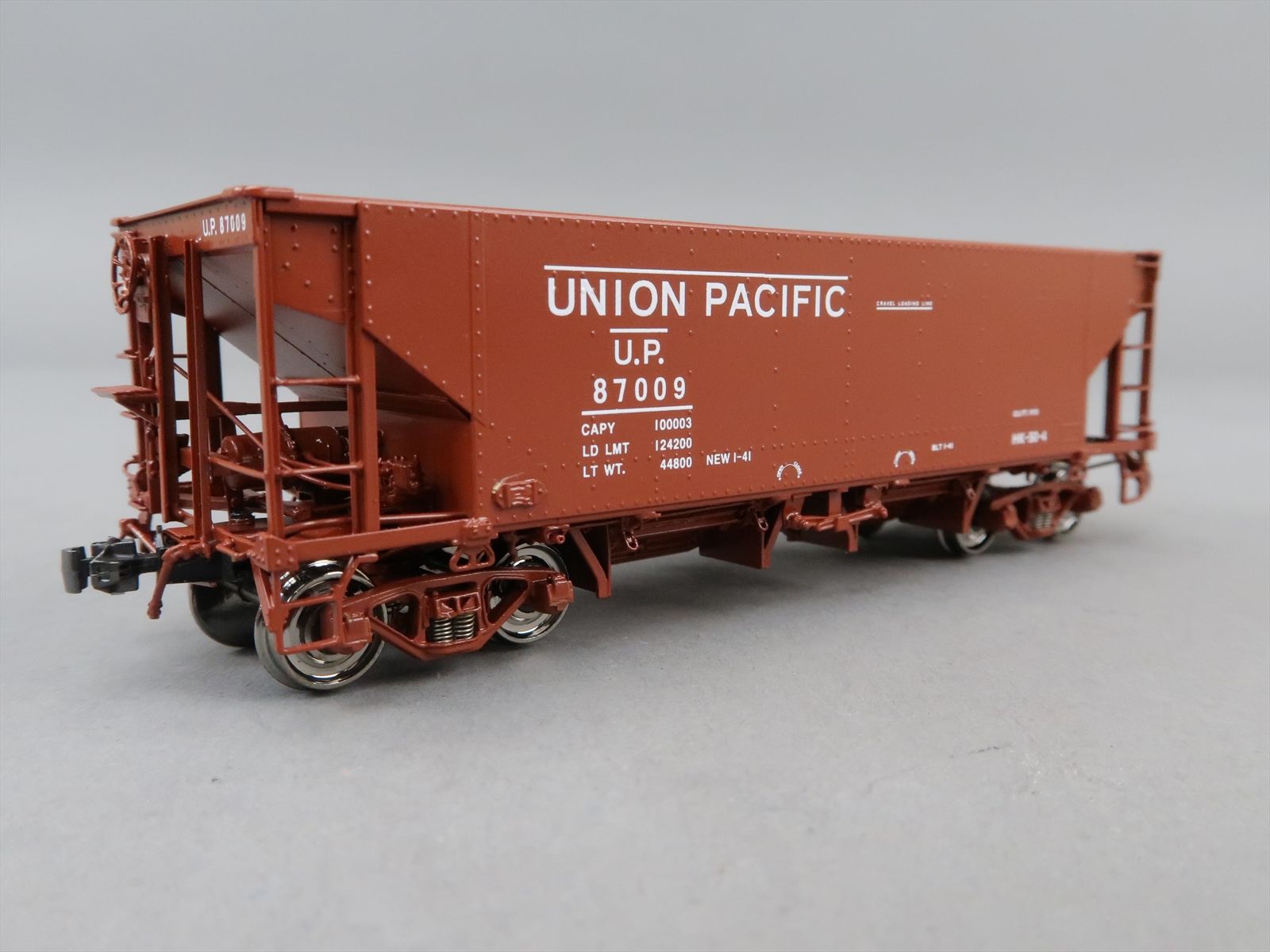 HO Brass Model - CIL 2386.1 UP Union Pacific HK-50-4 ACF Hart Selective Ballast Car #87009 - F/P ...