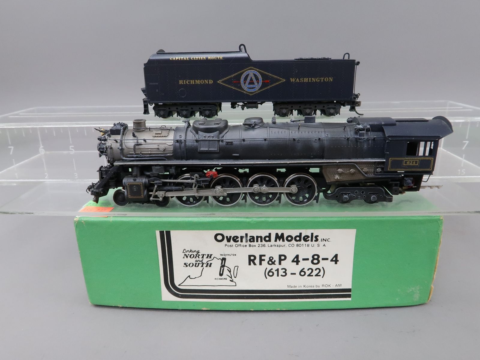 HO Brass Model - OMI 1409 RF&P Richmond Fredericksburg & Potomac 4-8-4 ...