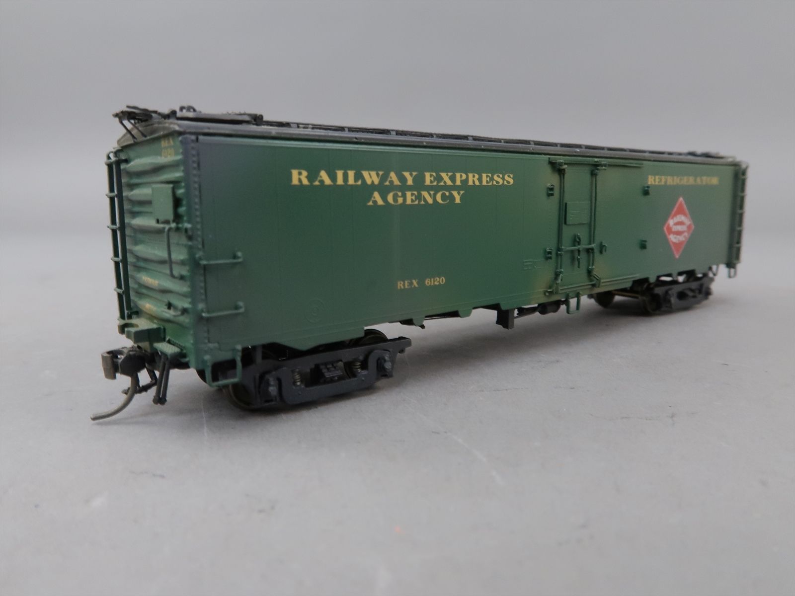 HO Brass Model - CIL 2141.2 REX Railway Express Agency Express Reefer ...