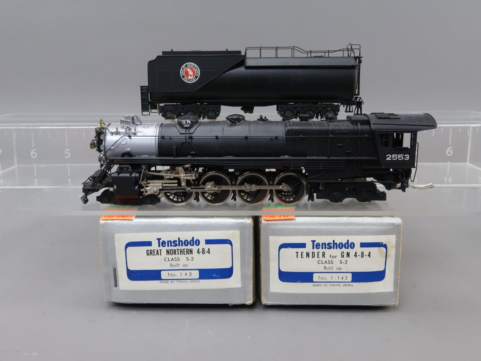 HO Brass Model - PFM 143 GN Great Northern S-2 4-8-4 #2553 - Custom ...