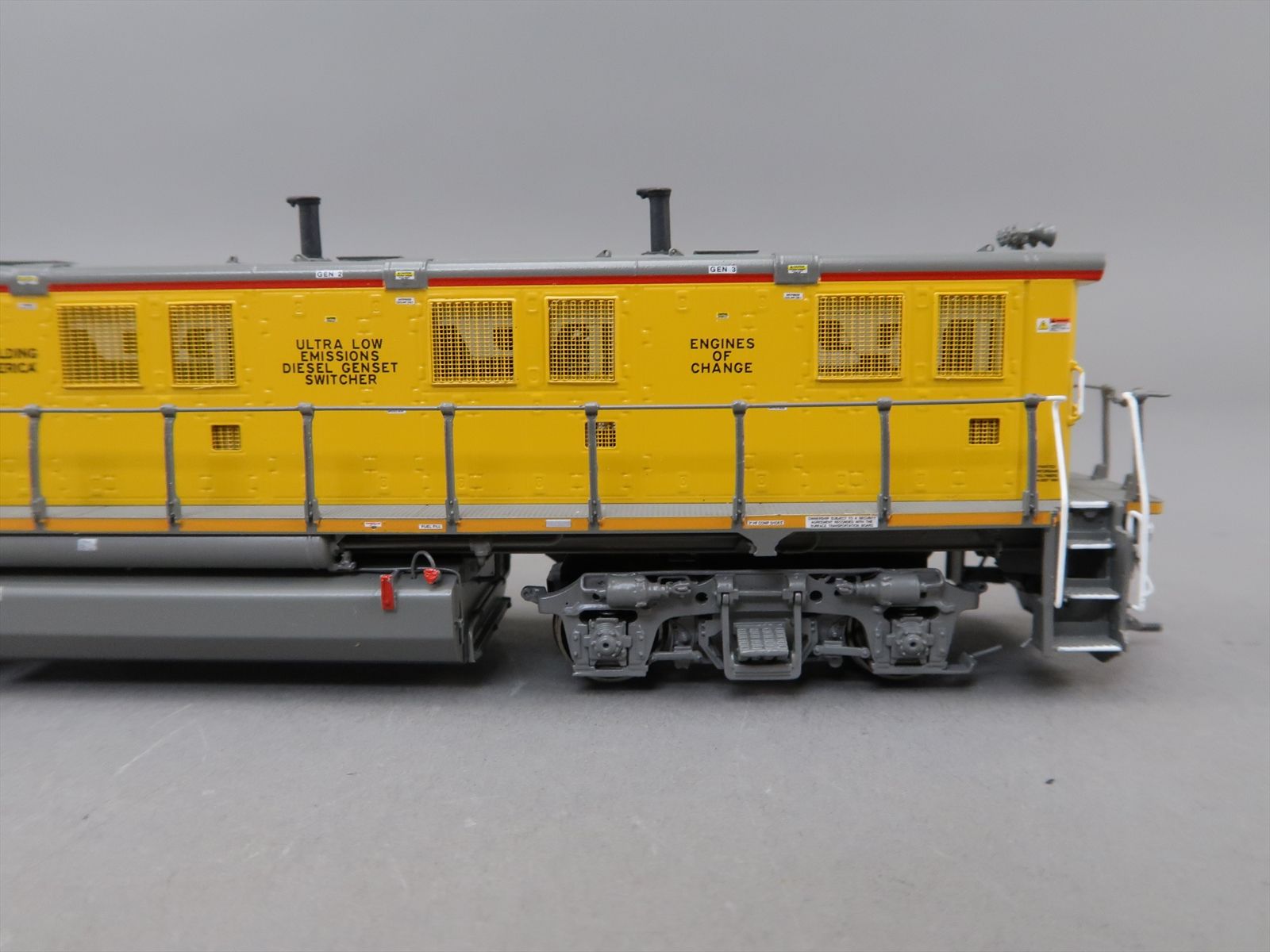 HO Brass Model - OMI AA-1352-6 UP Union Pacific 3GS21B Genset #2738 - F/P - 2009 Run - Ajin ...