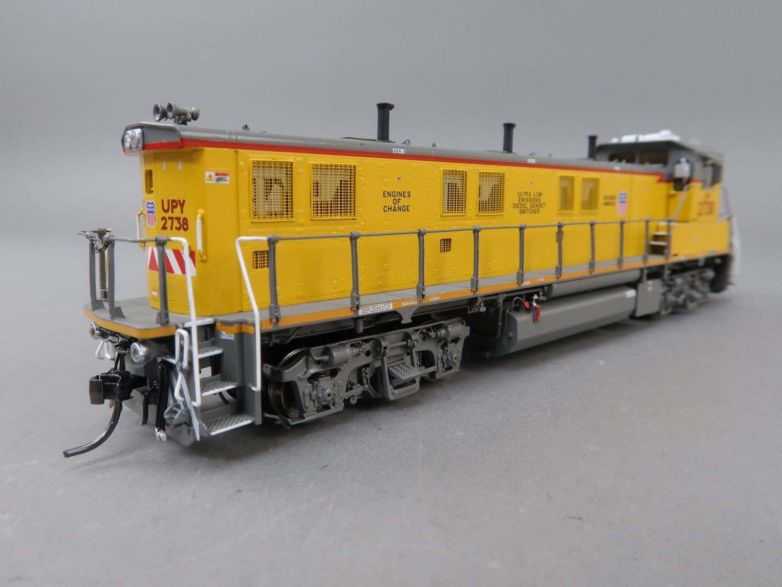 HO Brass Model - OMI AA-1352-6 UP Union Pacific 3GS21B Genset #2738 - F/P - 2009 Run - Ajin ...