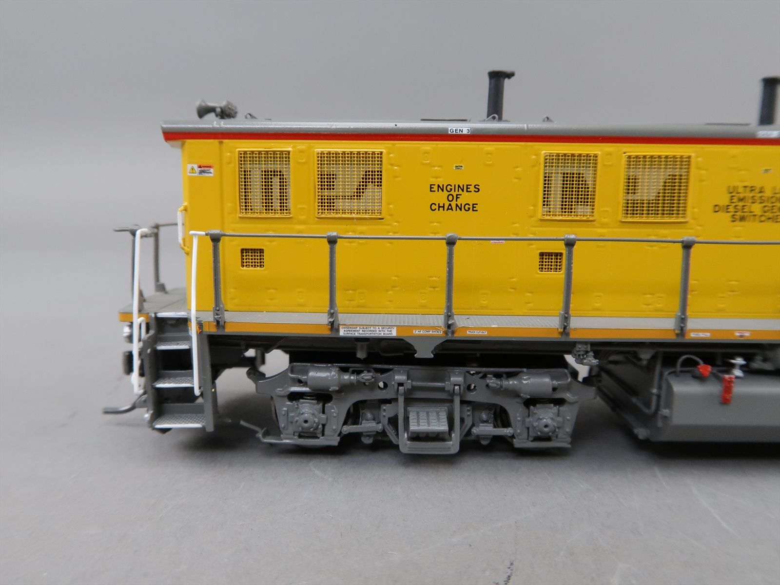HO Brass Model - OMI AA-1352-6 UP Union Pacific 3GS21B Genset #2738 - F/P - 2009 Run - Ajin ...