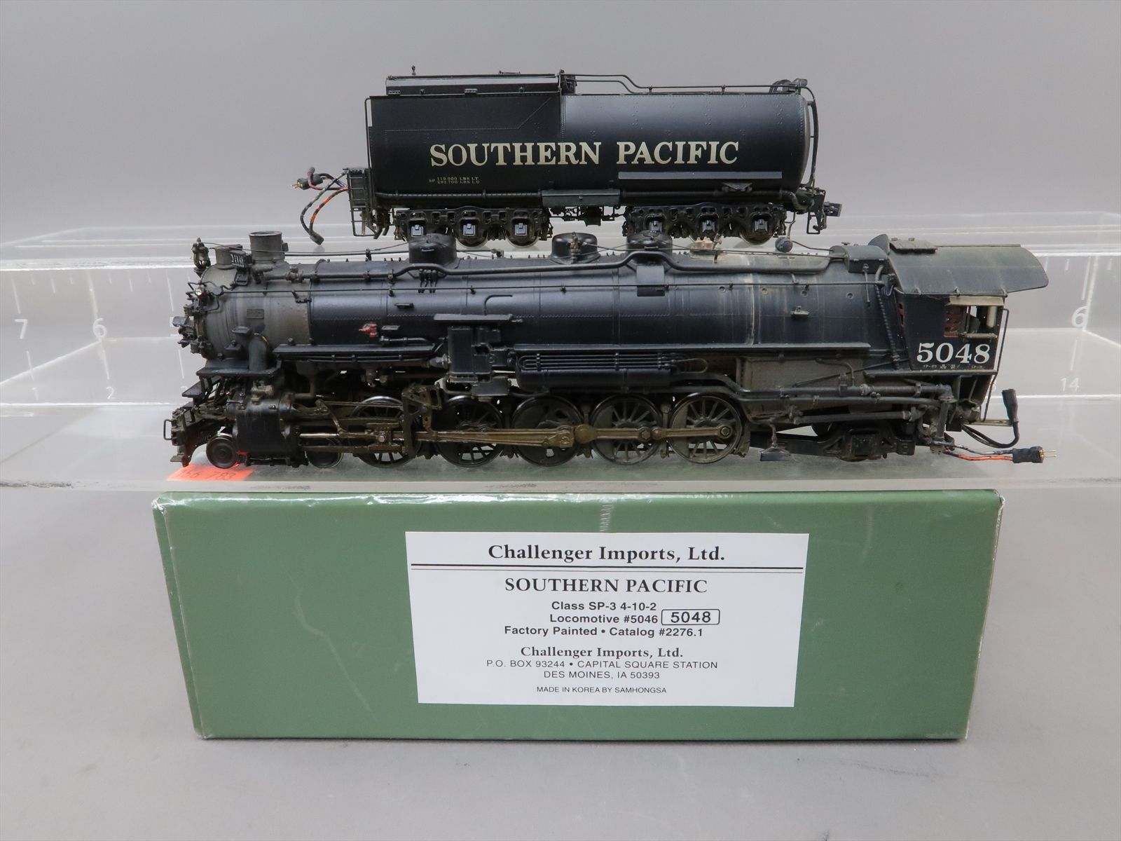 HO Brass Model - CIL 2276.1 SP Southern Pacific SP-3 4-10-2 #5048 - F/P ...
