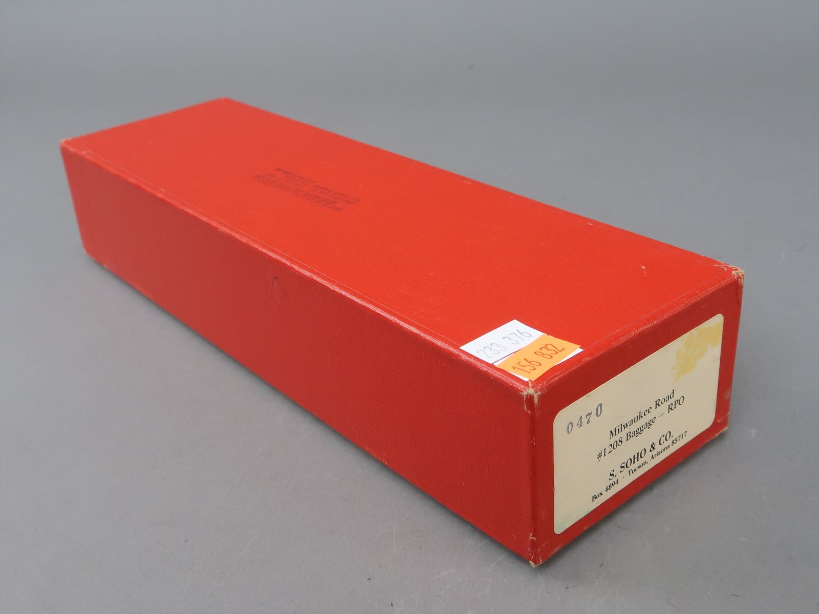 HO Brass Model - Soho 0470 Milwaukee Road Baggage RPO #1208 - Custom ...