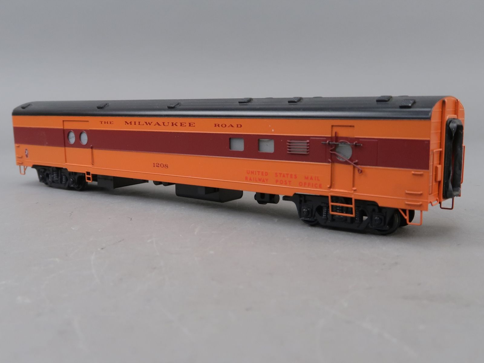 HO Brass Model - Soho 0470 Milwaukee Road Baggage RPO #1208 - Custom ...