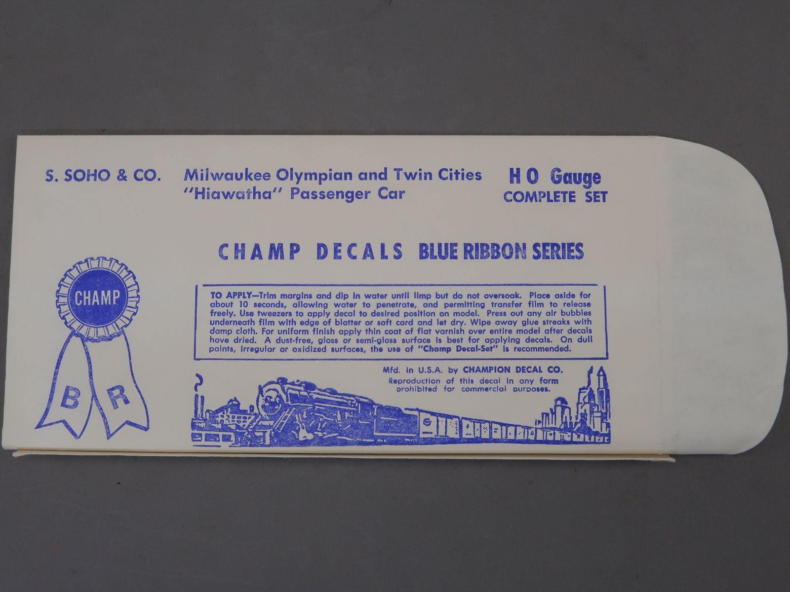 HO Brass Model - Soho 0470 Milwaukee Road Baggage RPO #1208 - Custom ...