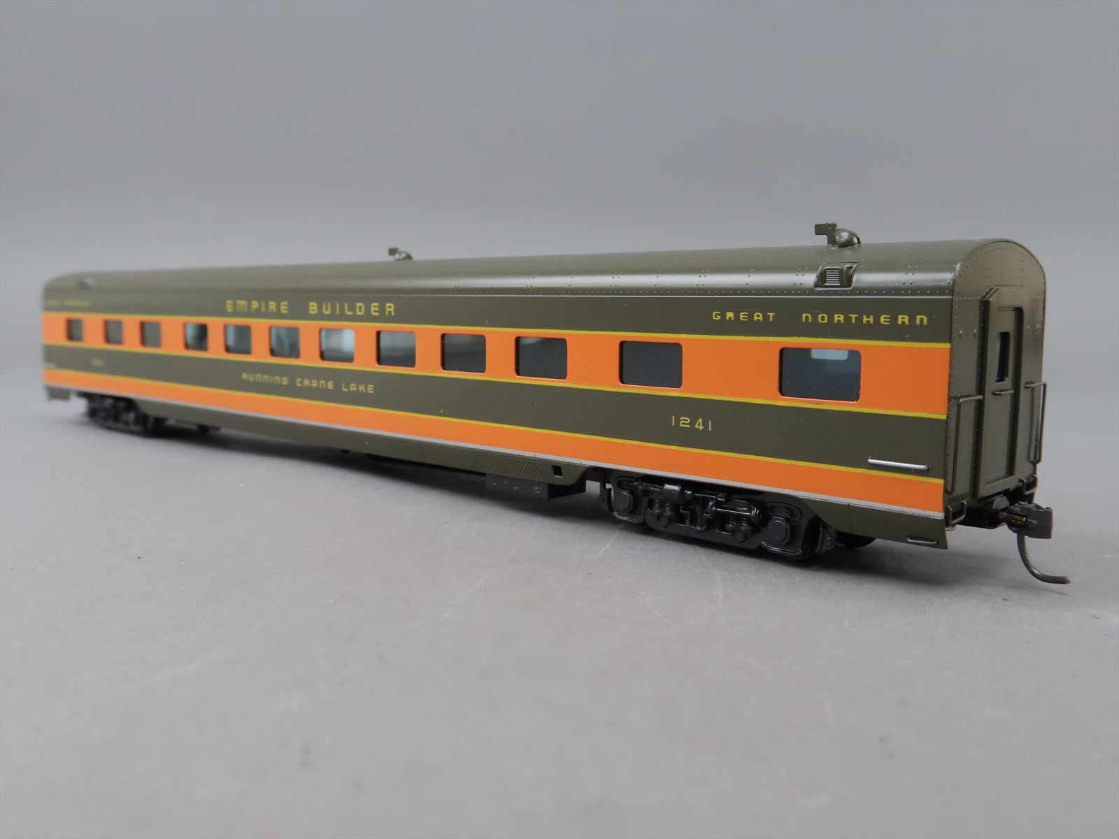 HO Brass Model - Soho 1406 GN Great Northern Ranch Car #1241 RUNNING ...