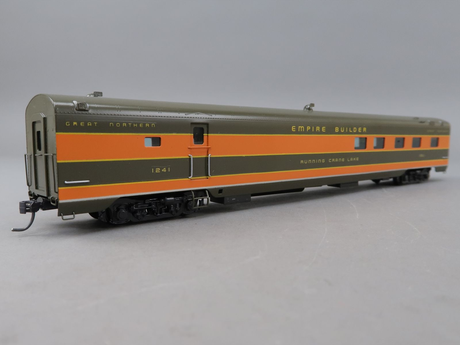 HO Brass Model - Soho 1406 GN Great Northern Ranch Car #1241 RUNNING ...