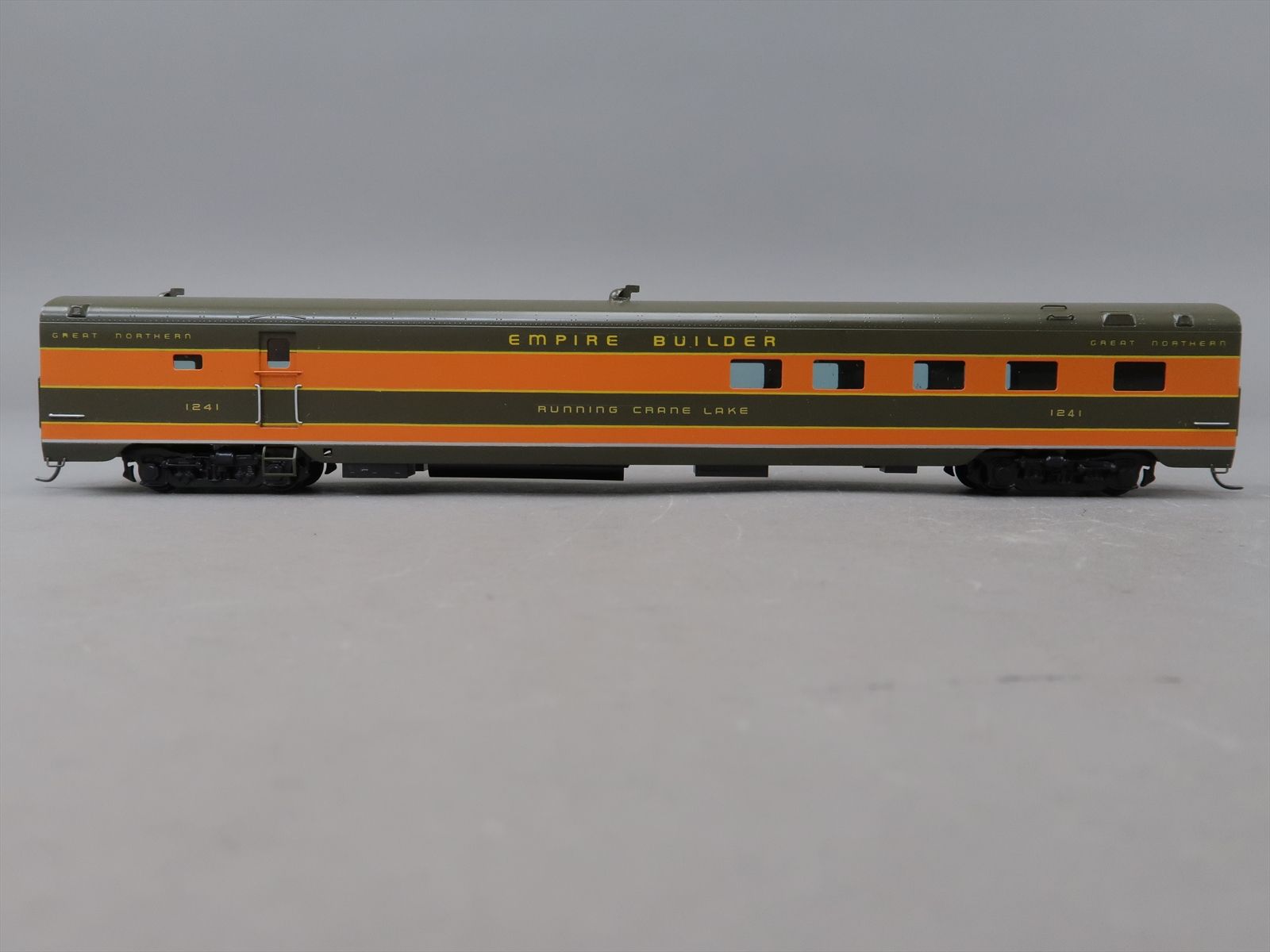 HO Brass Model - Soho 1406 GN Great Northern Ranch Car #1241 RUNNING ...