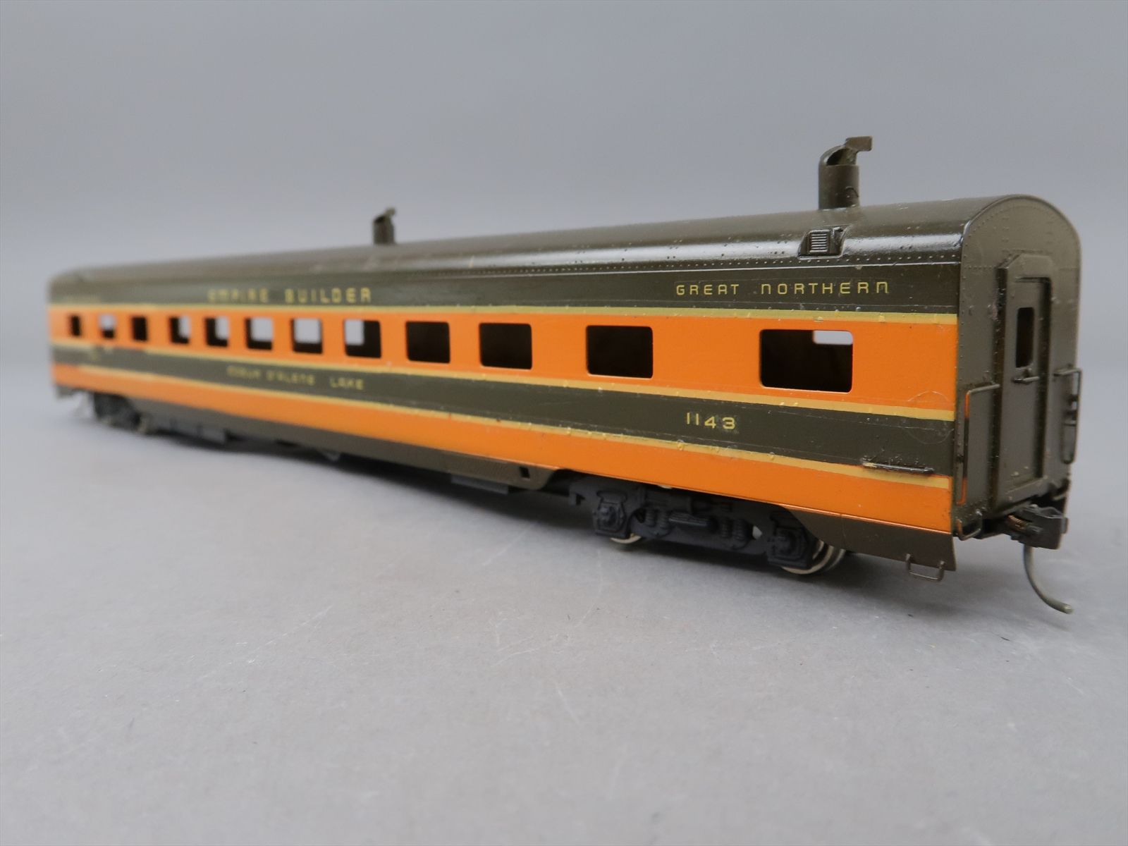 HO Brass Model - Soho 1406 GN Great Northern Ranch Car COEUR D'ALENE ...