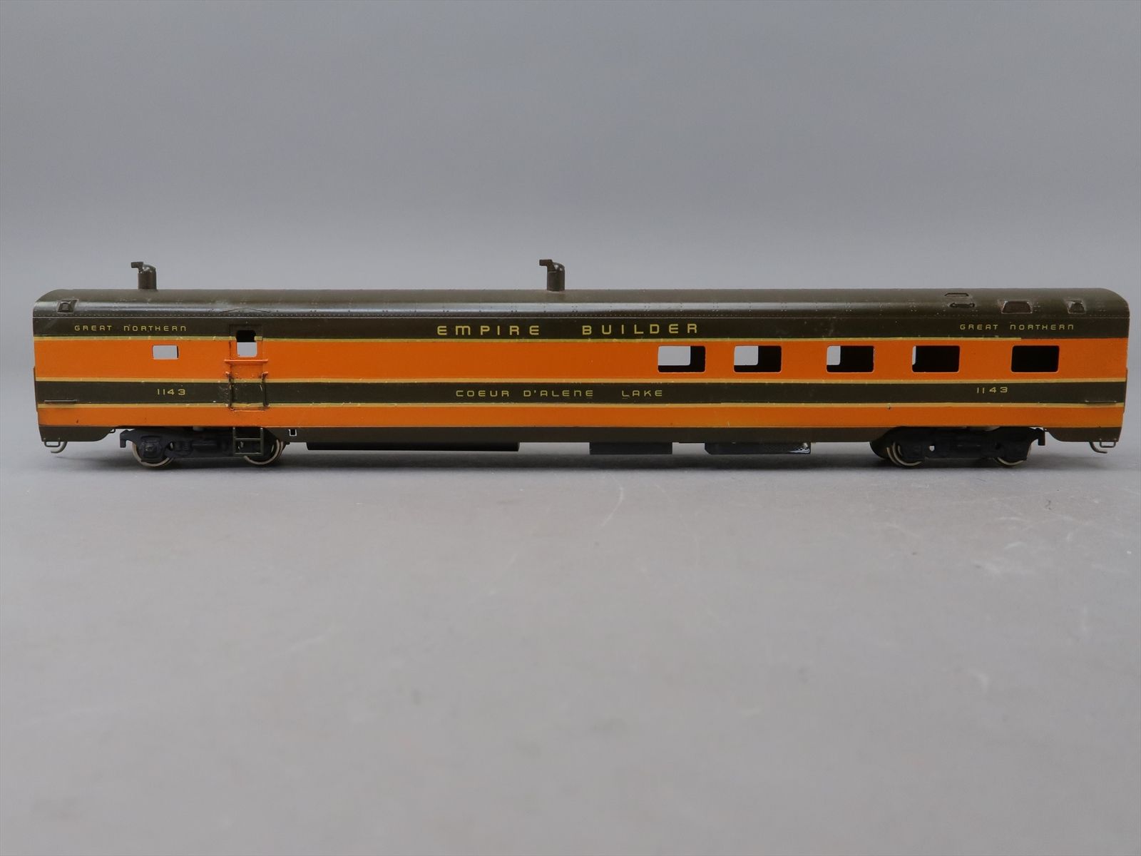 HO Brass Model - Soho 1406 GN Great Northern Ranch Car COEUR D'ALENE ...
