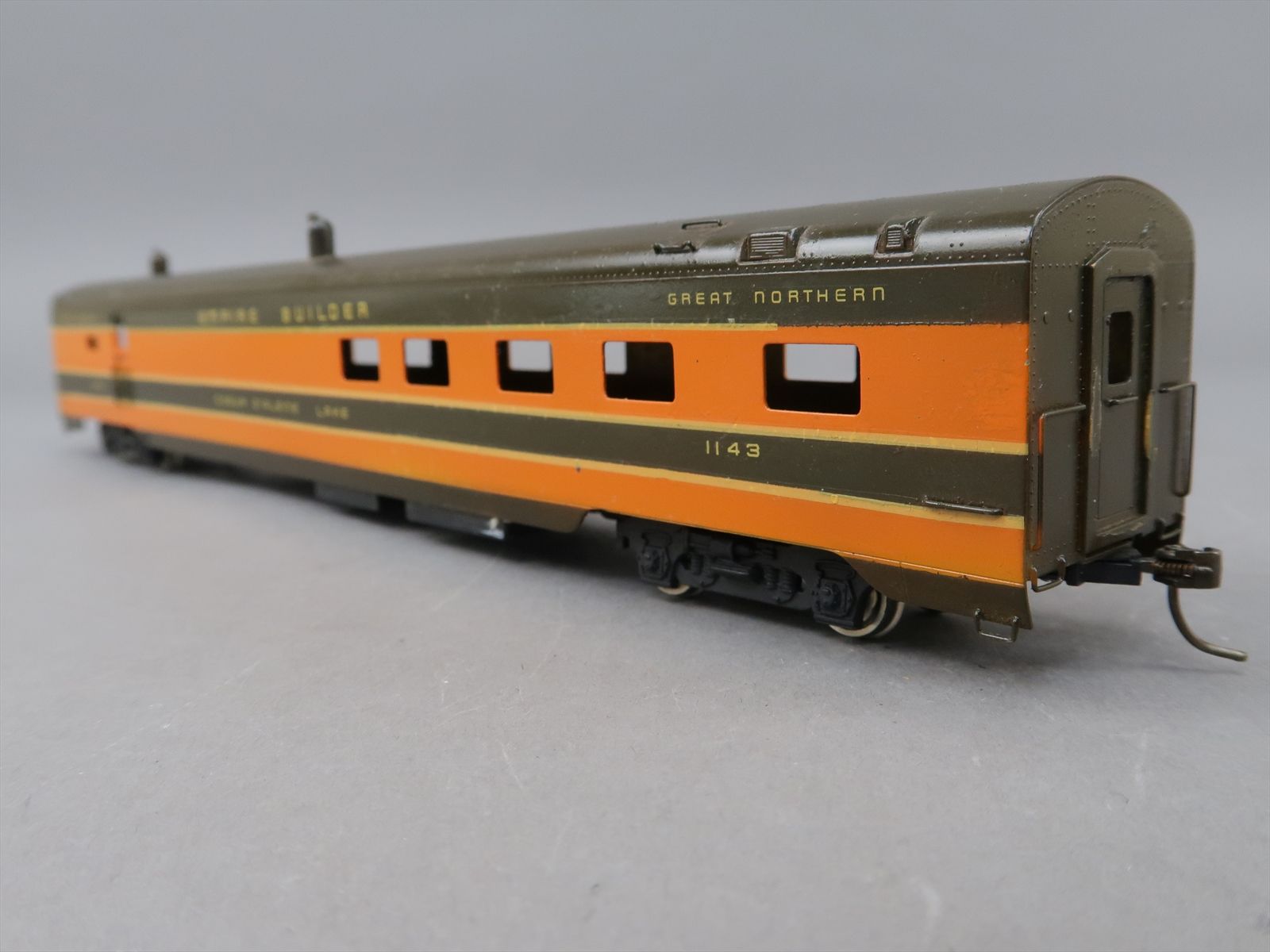 HO Brass Model - Soho 1406 GN Great Northern Ranch Car COEUR D'ALENE ...