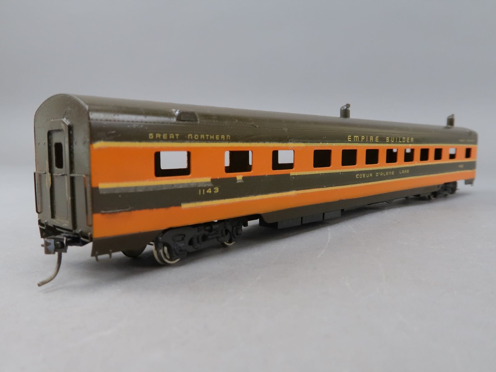 HO Brass Model - Soho 1406 GN Great Northern Ranch Car COEUR D'ALENE ...