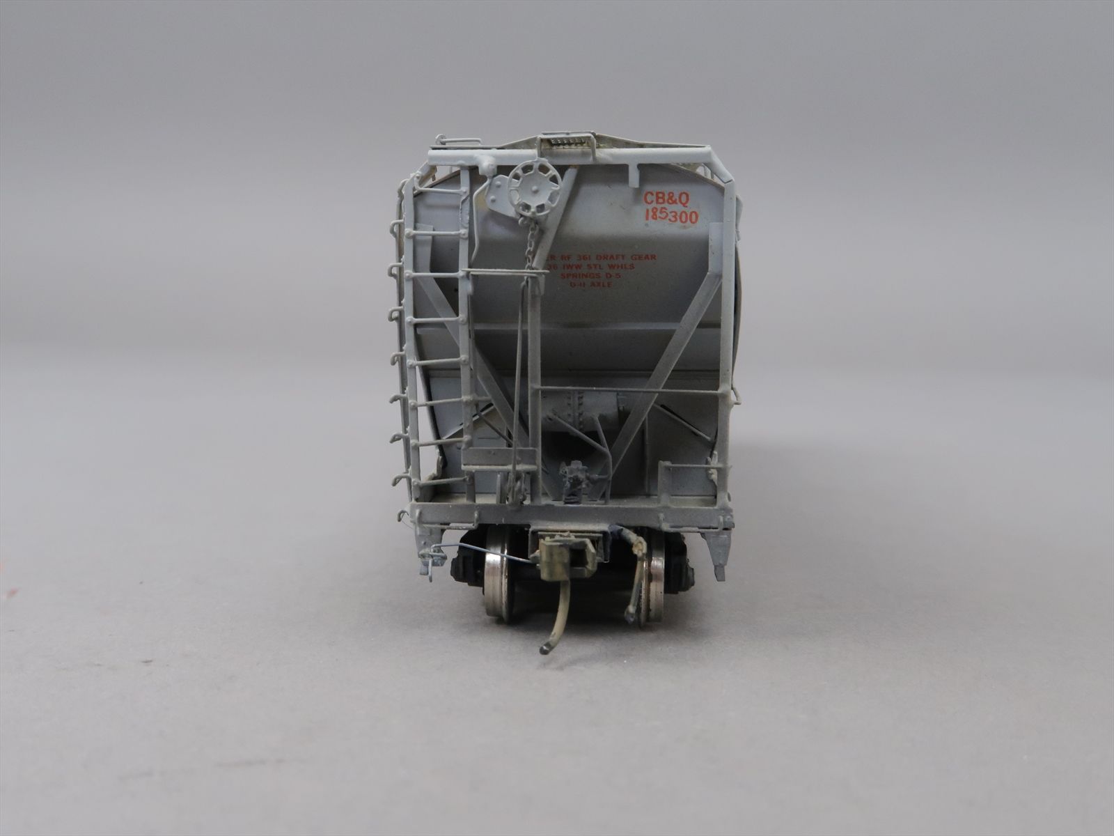 HO Brass Model - OMI 3090 CB&Q Burlington ACF 3 Bay Centerflow 4650 ...