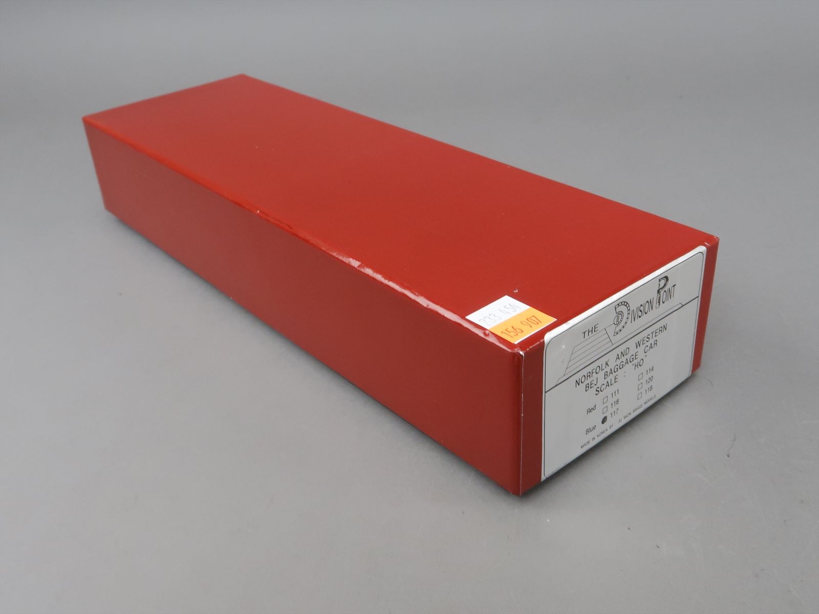 HO Brass Model - DP 3801B N&W Norfolk & Western BEJ Baggage Car #117 ...