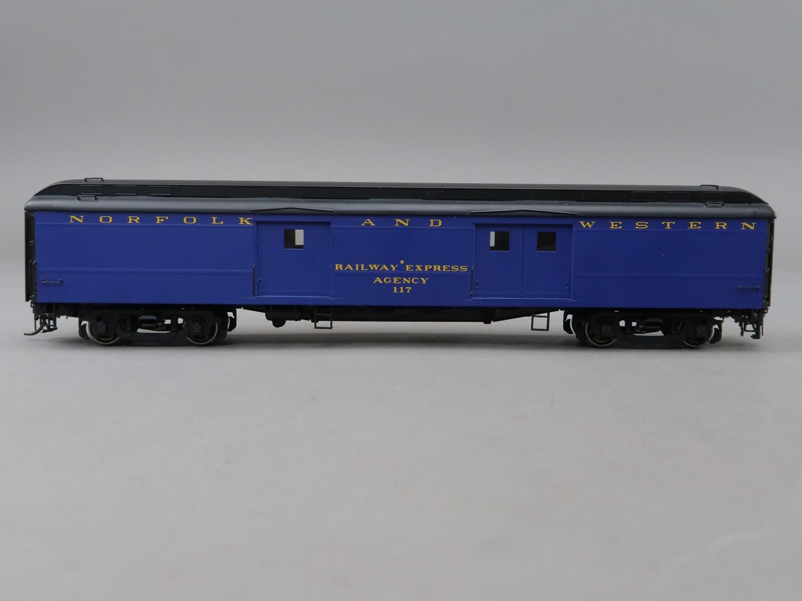 HO Brass Model - DP 3801B N&W Norfolk & Western BEJ Baggage Car #117 ...