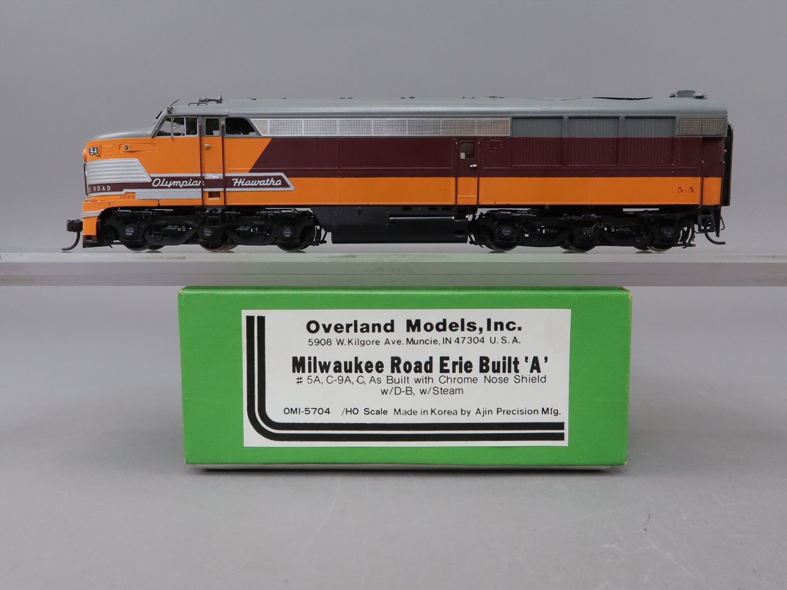 HO Brass Model - OMI 5704 Milwaukee Erie Built A As Built #5A - Custom ...
