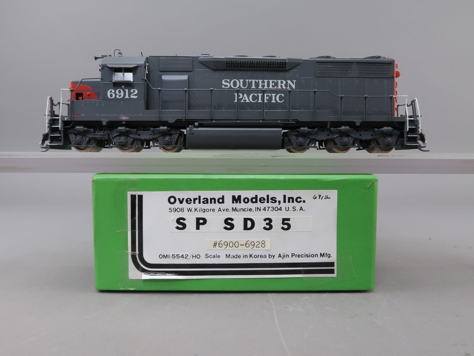 HO Brass Model - OMI 5542 SP Southern Pacific SD35 #6912 - Custom - 1991 Run - Ajin