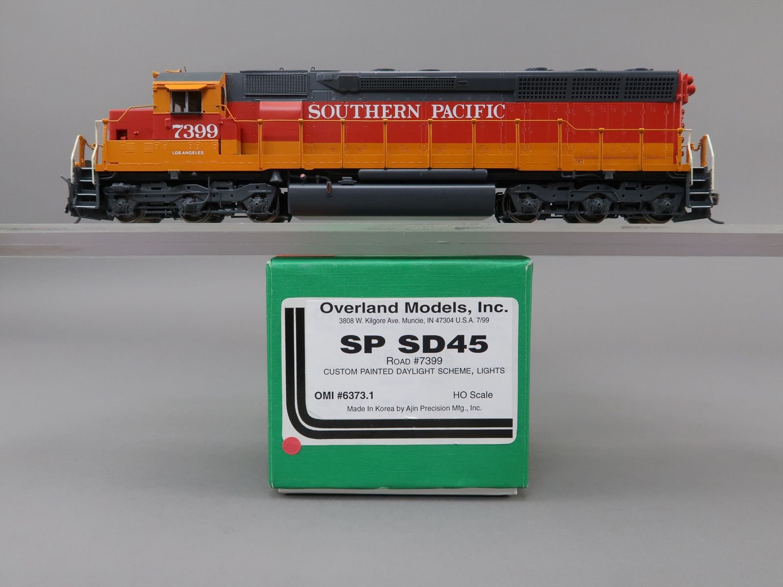 HO Brass Model - OMI 6373.1 SP Southern Pacific Daylight SD45 Diesel ...