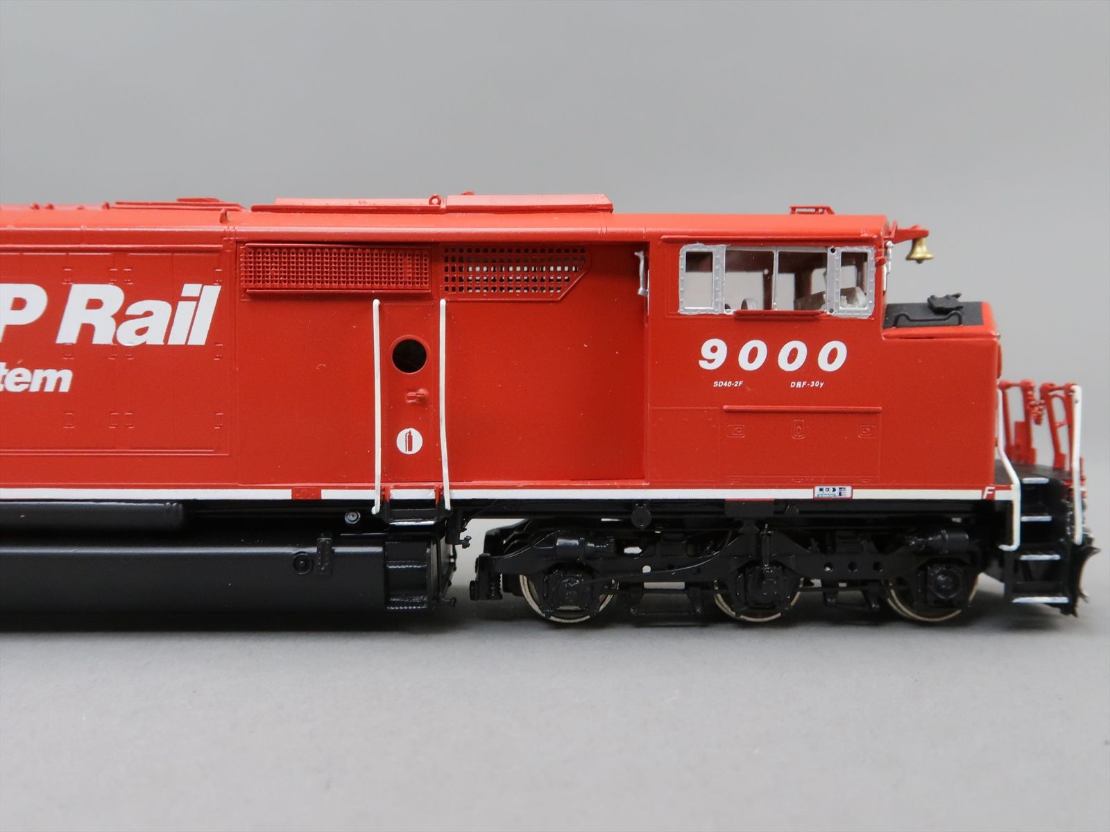 HO Brass Model - OMI 5155 CP CPR Canadian Pacific SD40-2F Wide Cab Body #9000 - Custom - 1990 ...
