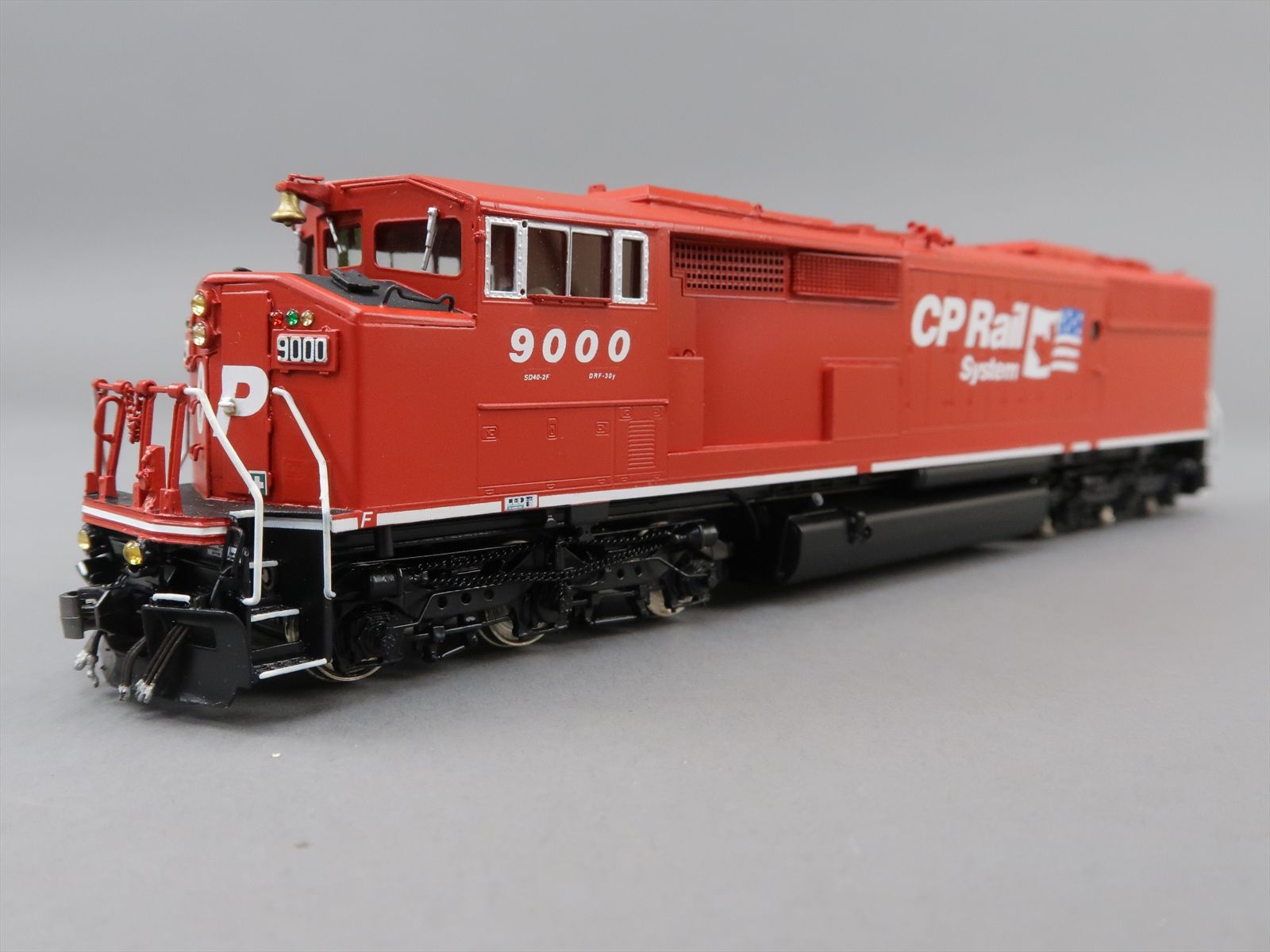 HO Brass Model - OMI 5155 CP CPR Canadian Pacific SD40-2F Wide Cab Body #9000 - Custom - 1990 ...