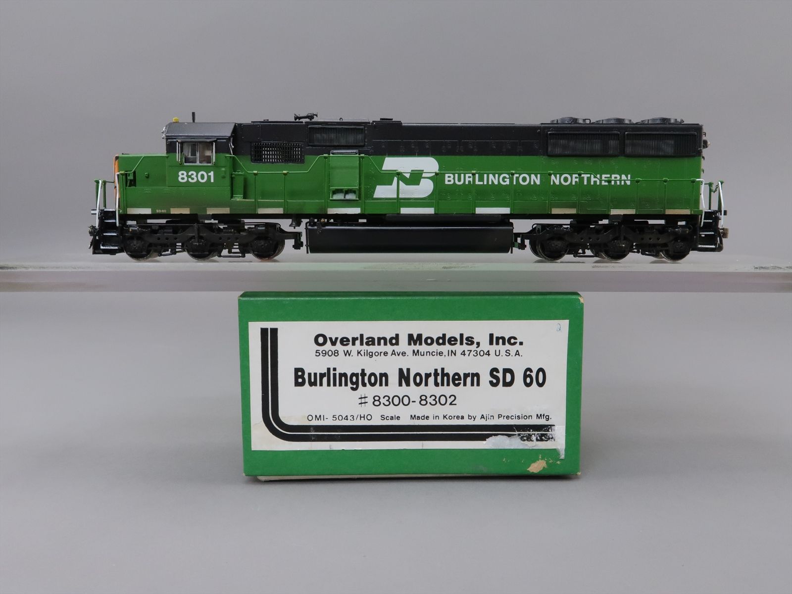HO Brass - OMI 5043 BN Burlington Northern SD60 #8301 - Fair Custom ...