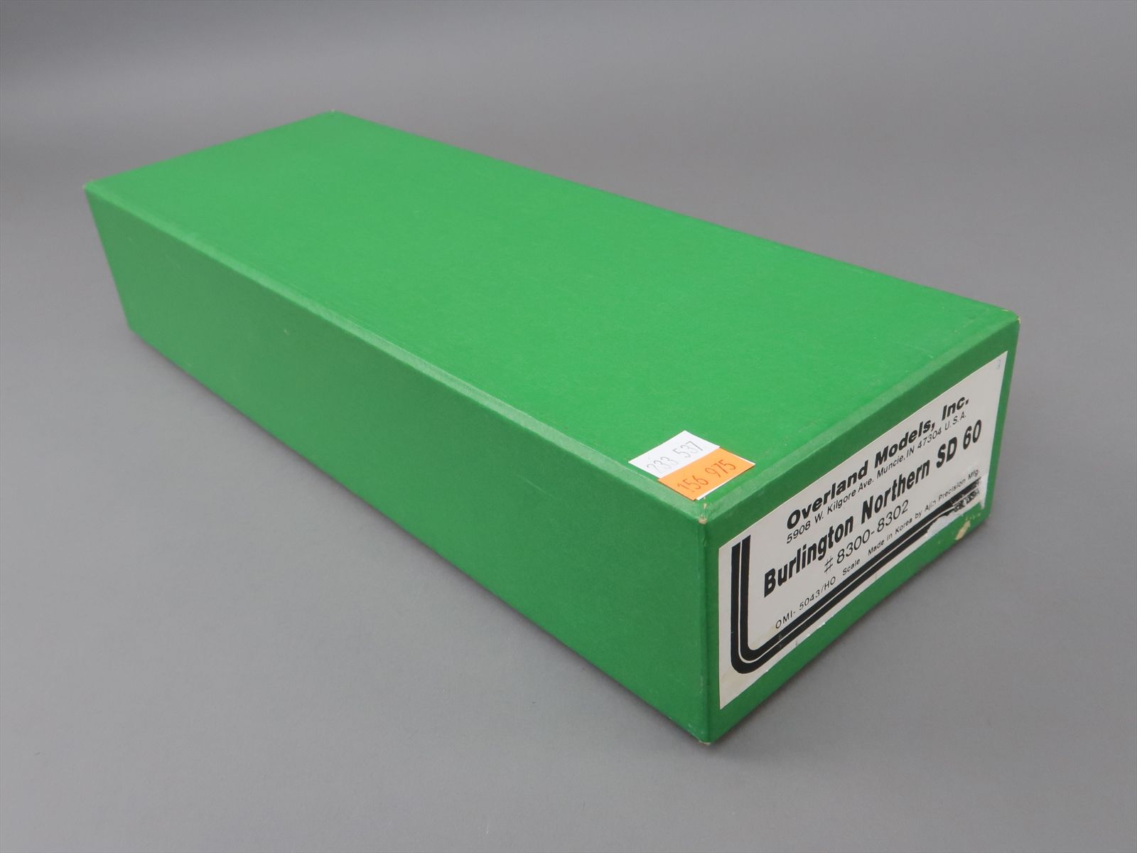 HO Brass - OMI 5043 BN Burlington Northern SD60 #8301 - Fair Custom ...