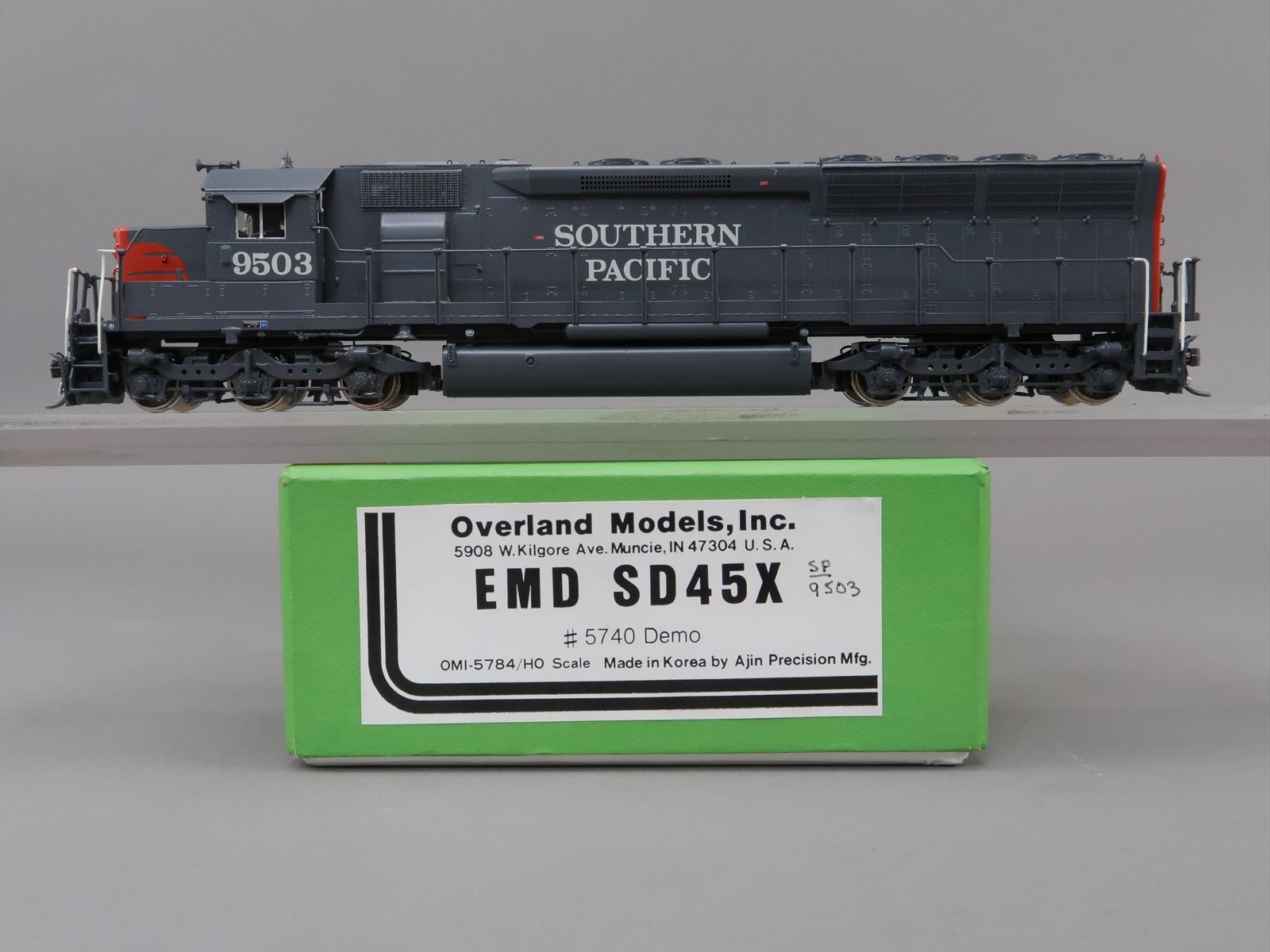 HO Brass Model - OMI 5784 EMD Demo as SP Southern Pacific SD45X #9503 ...