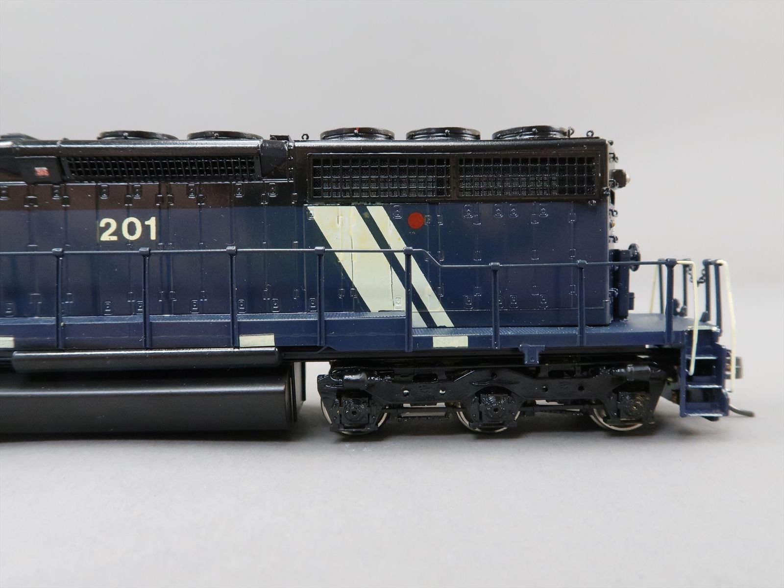 HO Brass Model - OMI 5107 CR as MRL Montana Rail Link SD40 #201 - Fair ...