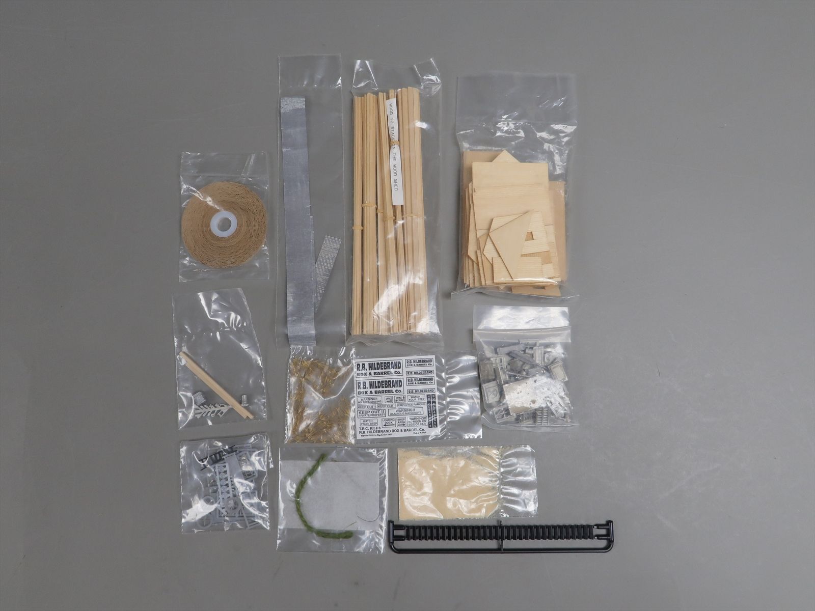 HO Craftsman Building Kit - Tom's Railroad Corner R.B. Hildebrand Box ...