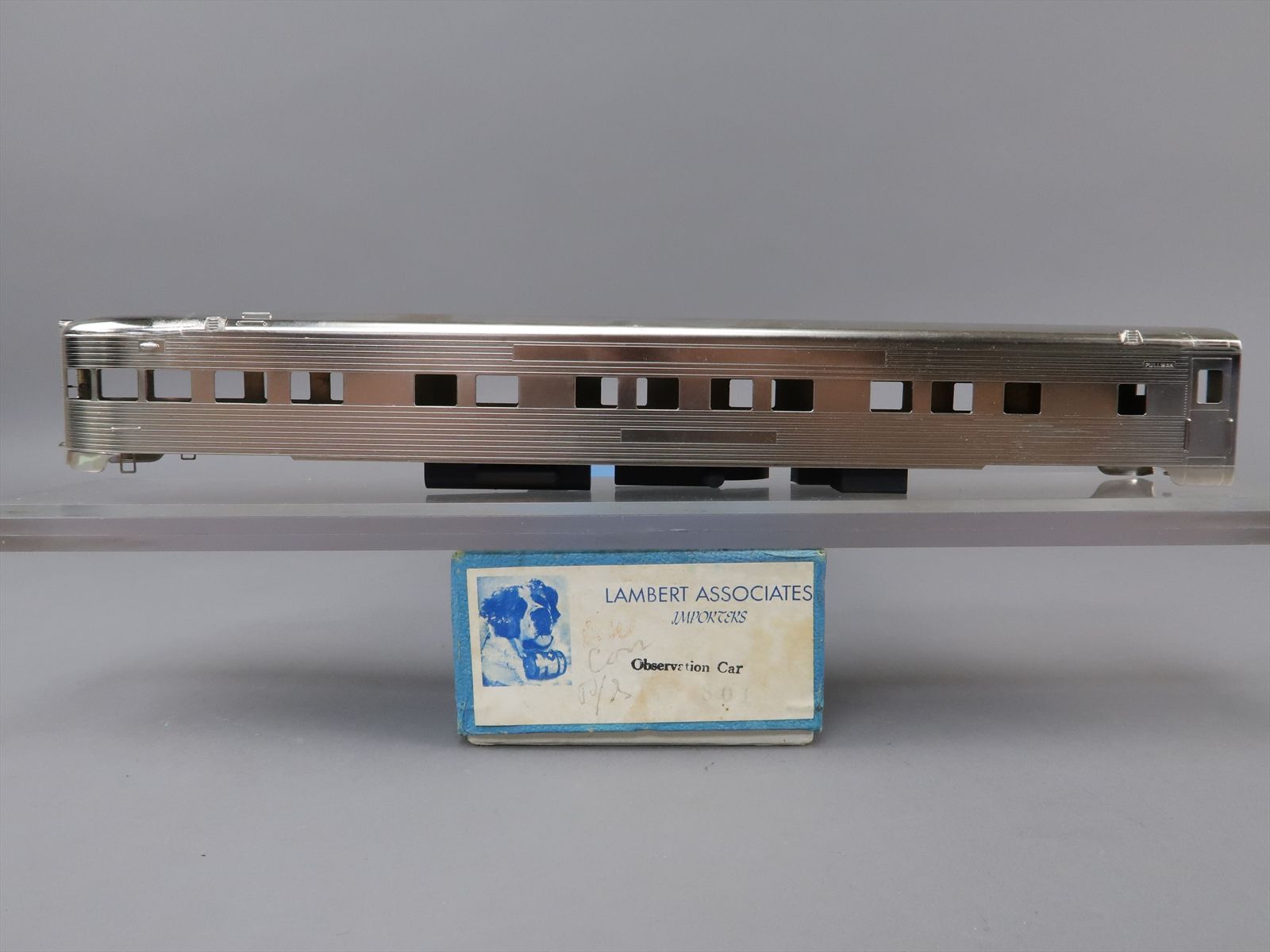 HO Brass Model - Lambert 801 AT&SF Santa Fe Observation Car - F/Plated ...