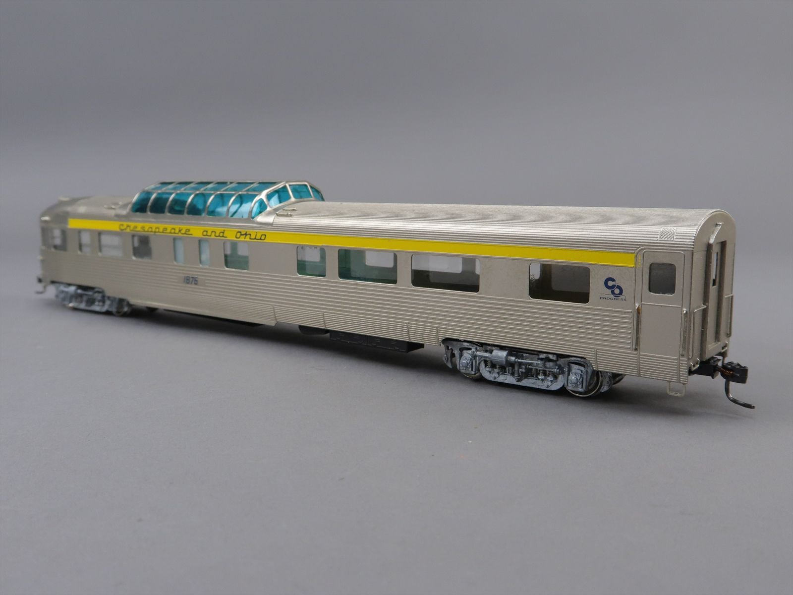 HO Brass Model - Lambert 8040 C&O Chesapeake & Ohio Dome Observation ...