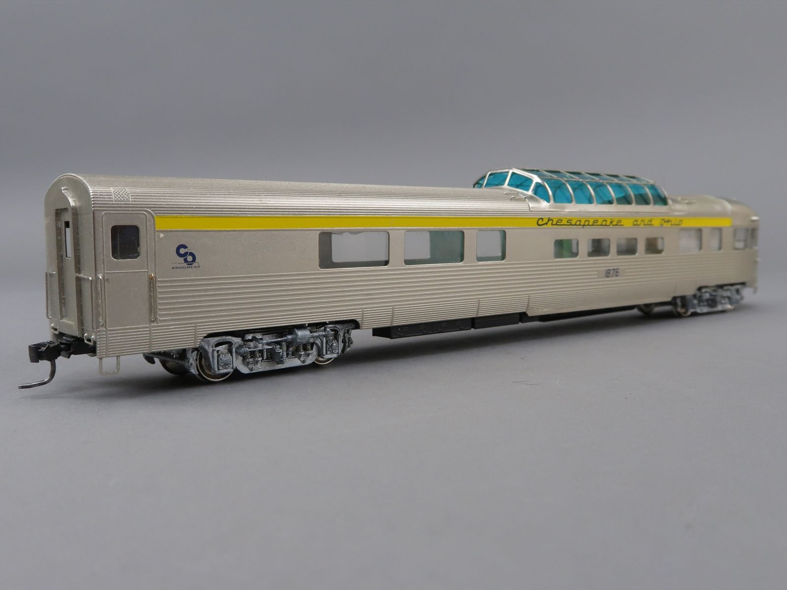 HO Brass Model - Lambert 8040 C&O Chesapeake & Ohio Dome Observation ...