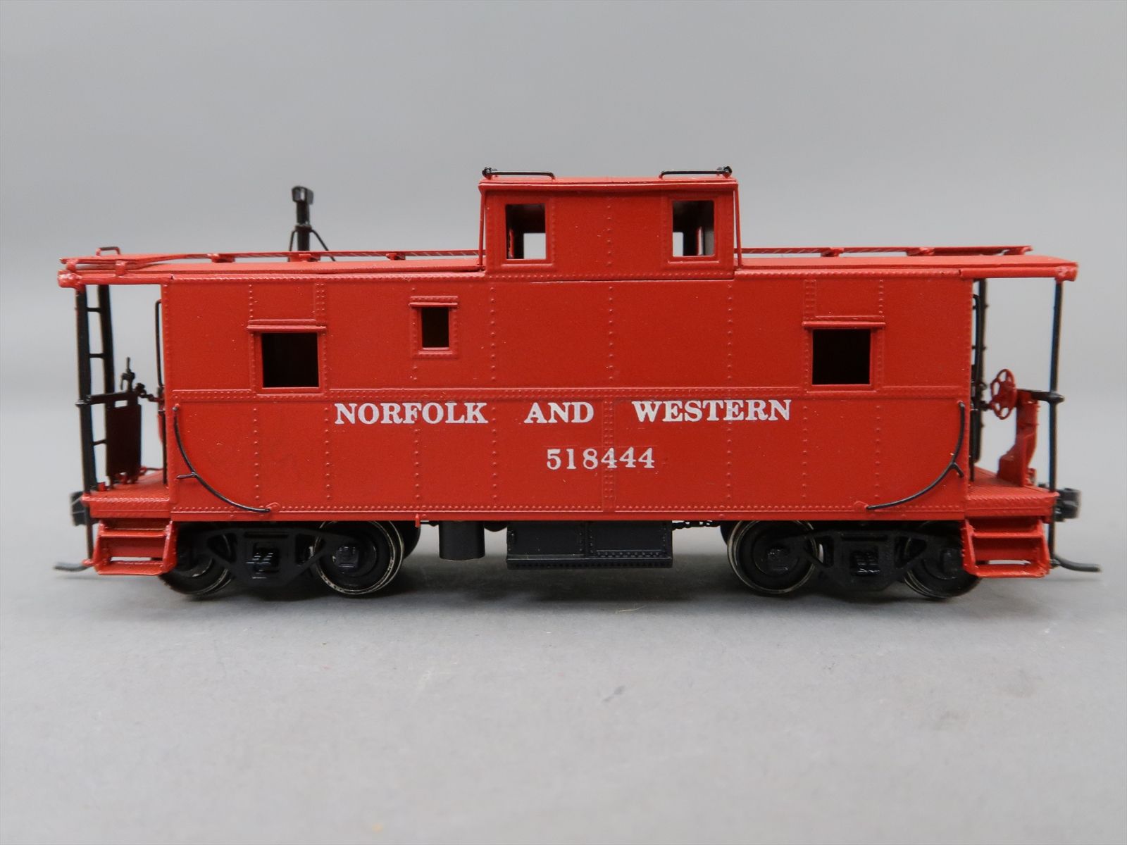 HO Brass Model - OMI 1220 N&W Norfolk & Western CH Steel Cupola Caboose #518444 - Custom - 1987 ...