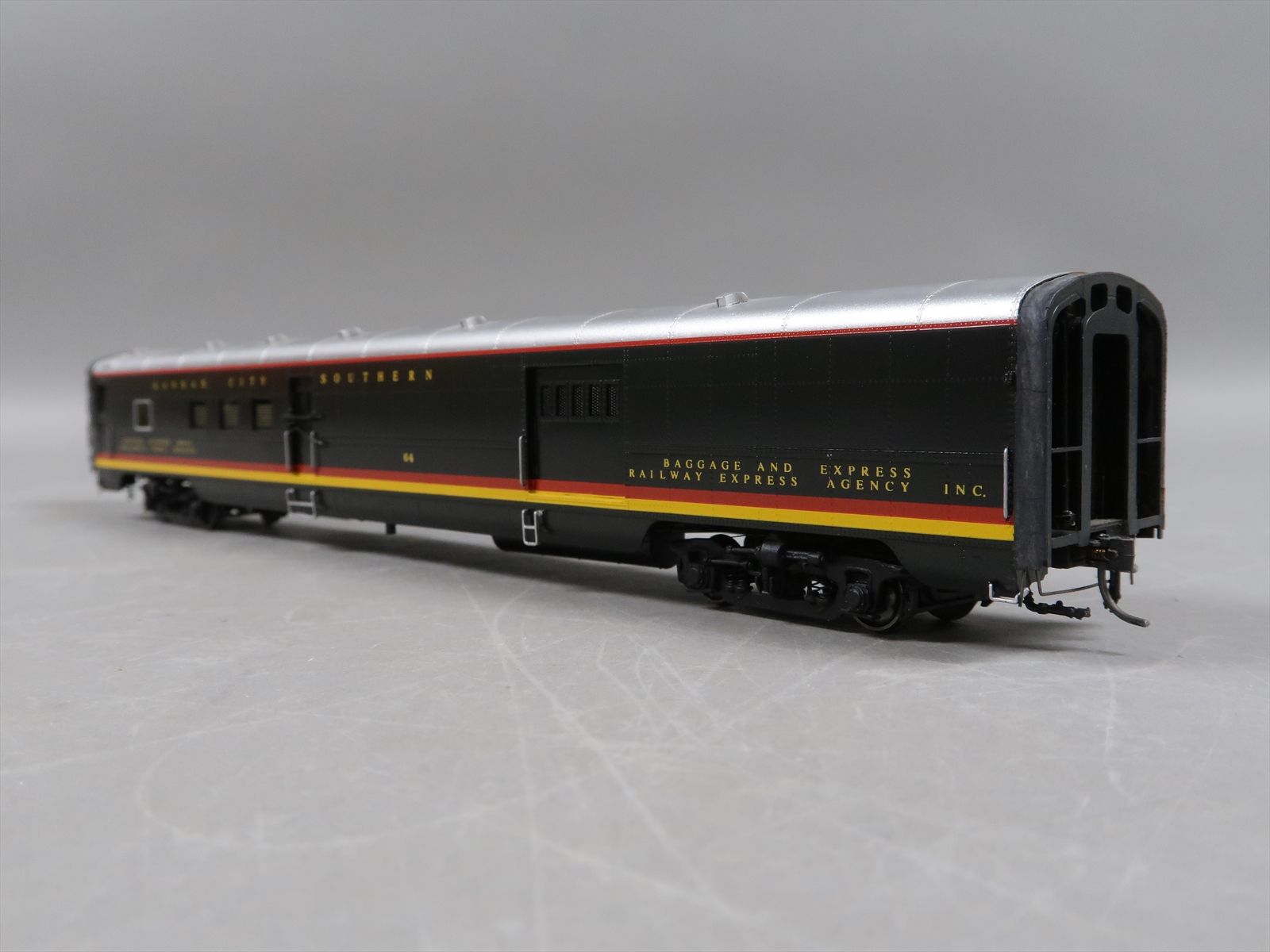 HO Brass Model - HM Hallmark KCS Kansas City Southern Belle 1940 - 1949 Six Car Train Set A - F ...