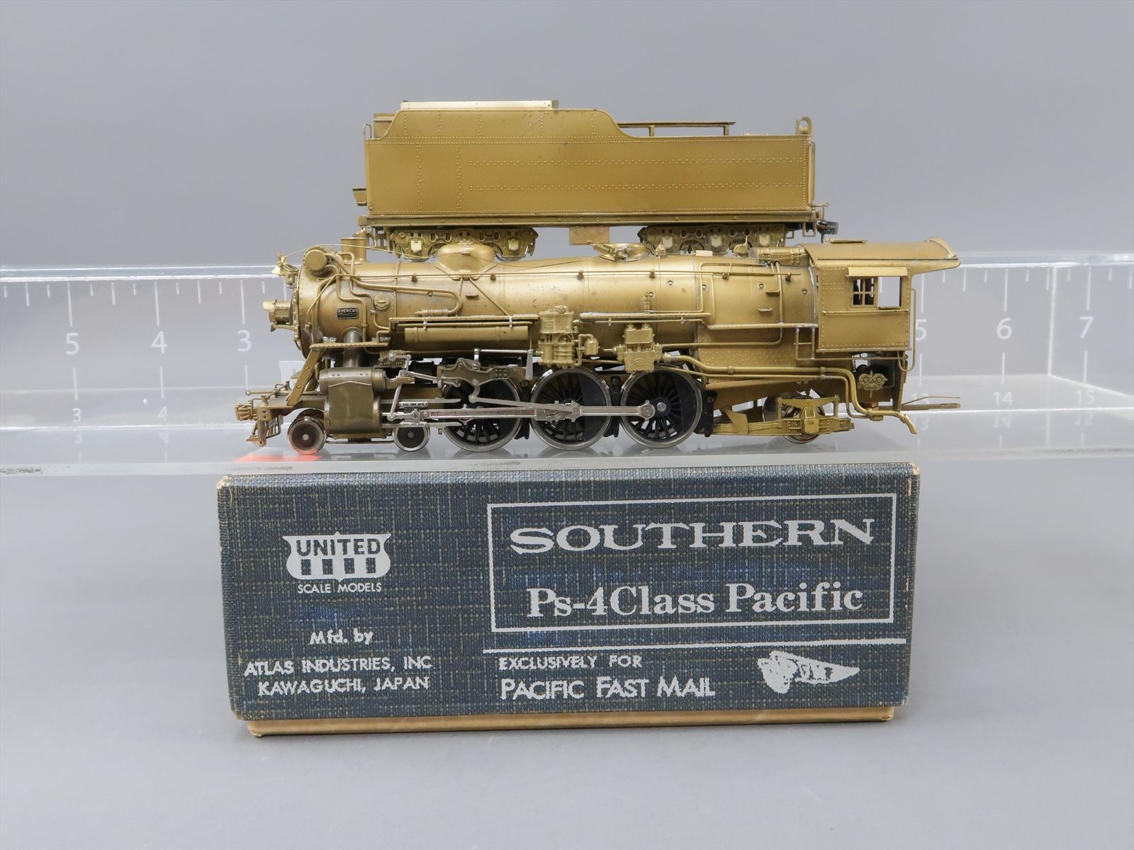 HO Brass Model - PFM SOU Southern PS-4 4-6-2 w/ Elesco FWH - Unpainted ...