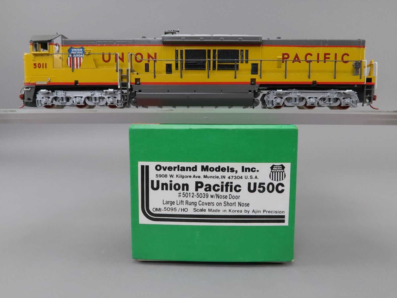 HO Brass Model - OMI 5095 UP Union Pacific U50C w/ Nose Door #5011 ...
