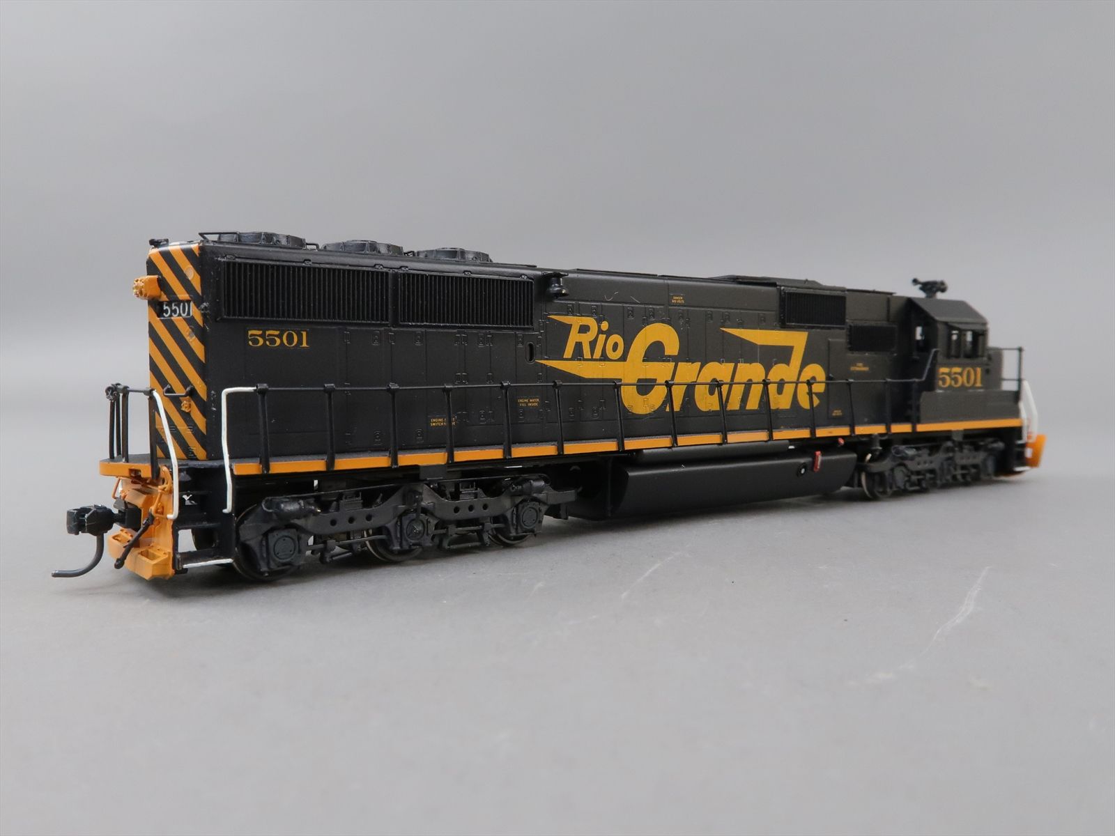 HO Brass Model - OMI 1893 D&RGW Rio Grande SD50 #5501 - Custom - 1986 Run - Ajin