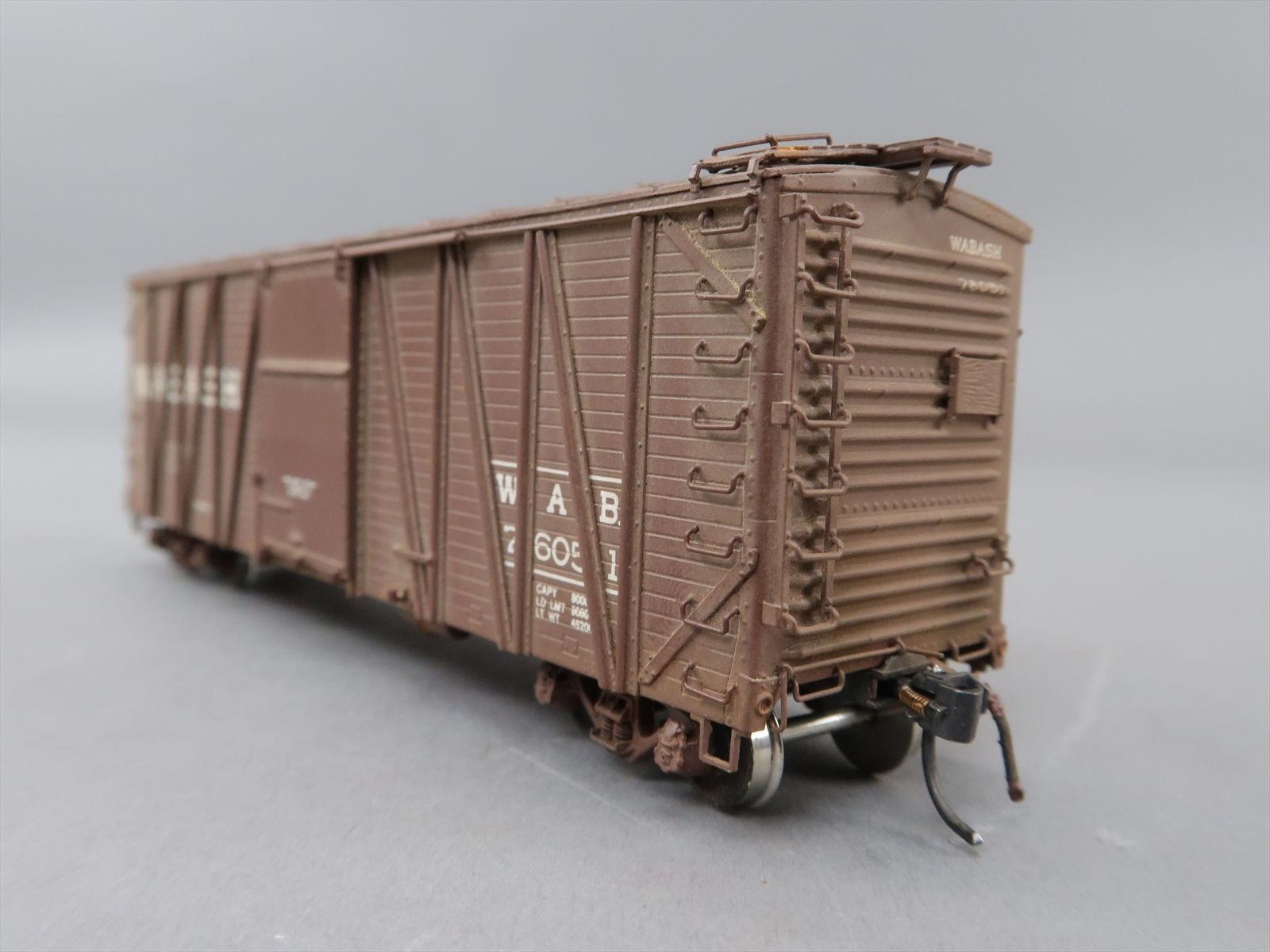 HO Brass Model - OMI 3267.1 WAB Wabash Auto Boxcar #76051 - F/P CPOMI ...