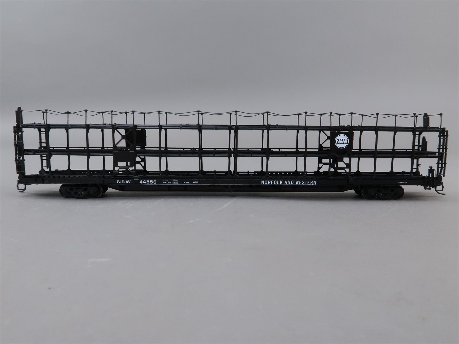 HO Brass Model - OMI 1326 N&W Norfolk & Western Tri-Level Open Auto ...