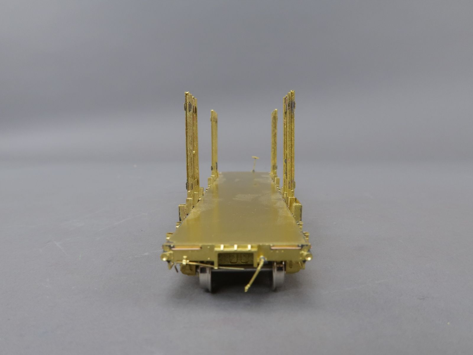 HO Brass Model - W&R NP / BN 52' Log & Pole Ca - Unpainted - 1996 Run ...