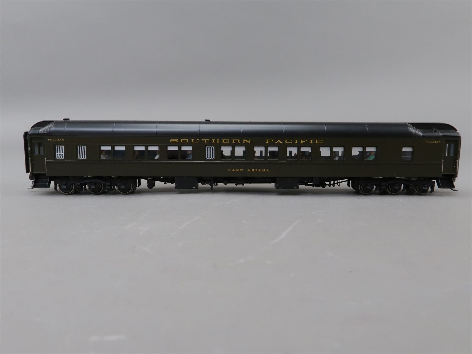 HO Brass Model - TCY 1402 SP Southern Pacific 10-1-2 Sleeper Dark Olive ...
