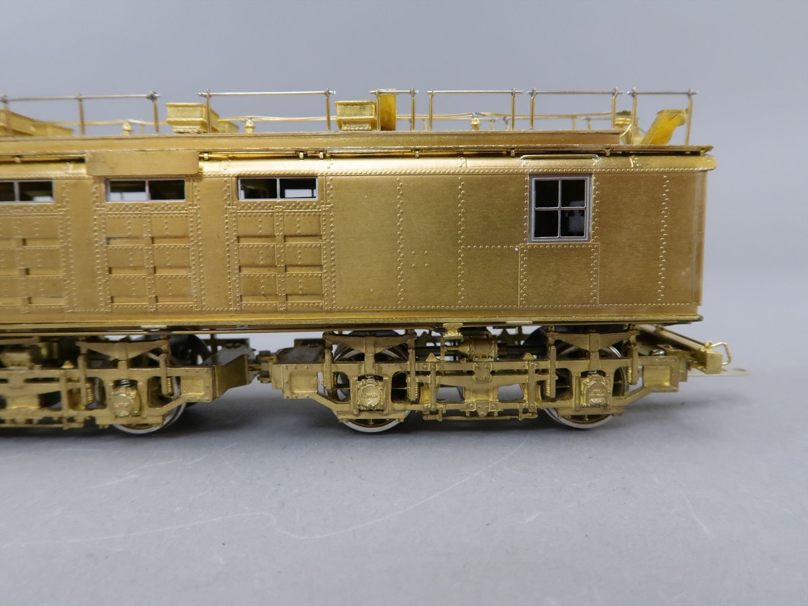 HO Brass Model - OMI 1905 Milwaukee Road EF-2 Boxcab Electric w/o Pantograph #E36C - Unpainted ...