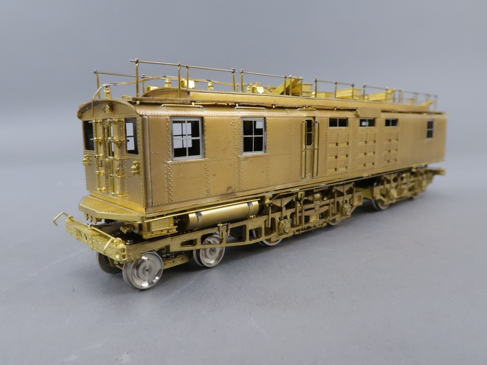 HO Brass Model - OMI 1905 Milwaukee Road EF-2 Boxcab Electric w/o Pantograph #E36C - Unpainted ...