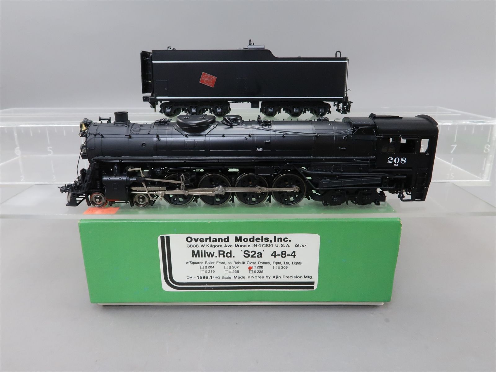 HO Brass Model - OMI 1586.1 Milwaukee S2a 4-8-4 Squared Boiler Front ...