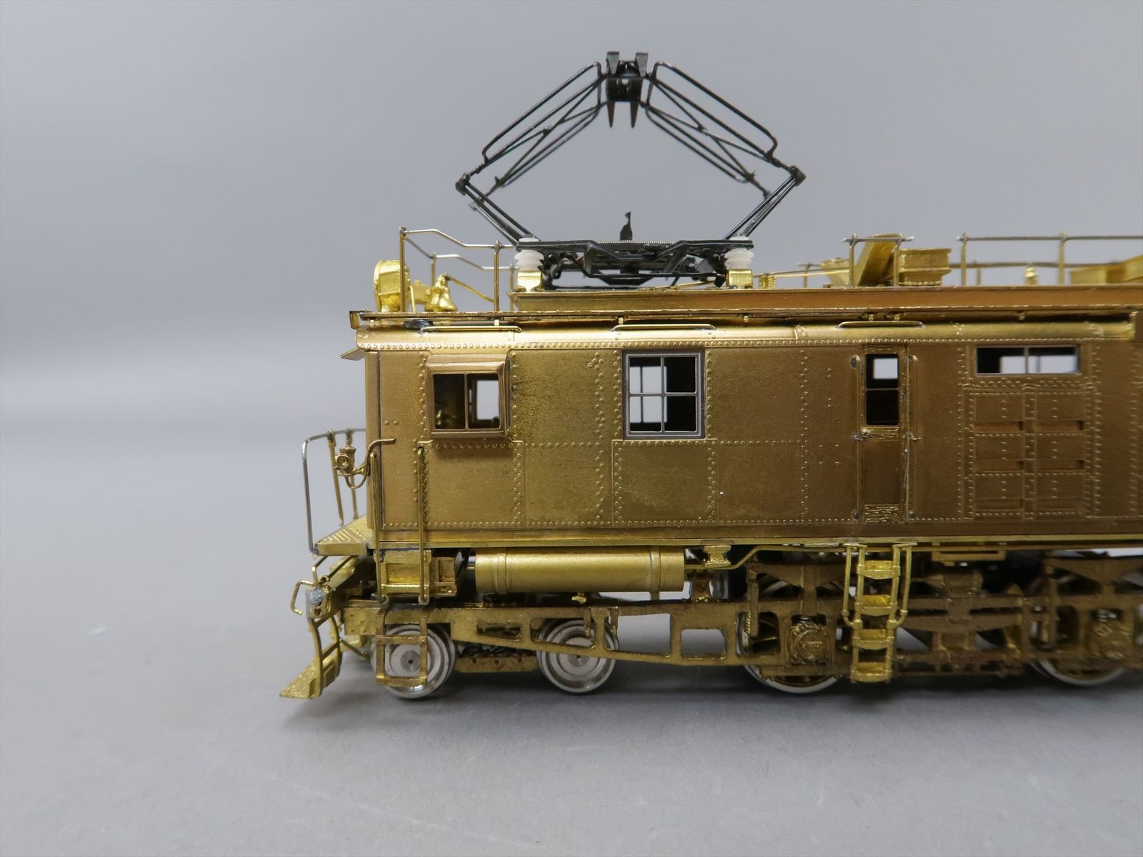 HO Brass Model - OMI 1908 Milwaukee Harlowtown Electric Switcher E57B - Unpainted - 1985 Run - Ajin
