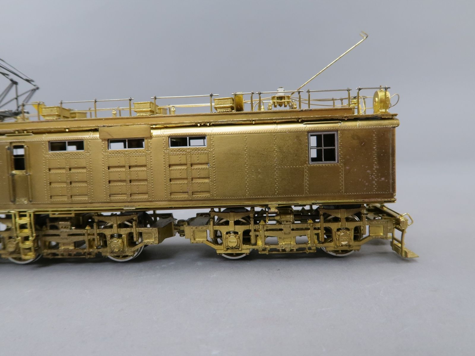 HO Brass Model - OMI 1908 Milwaukee Harlowtown Electric Switcher E57B - Unpainted - 1985 Run - Ajin