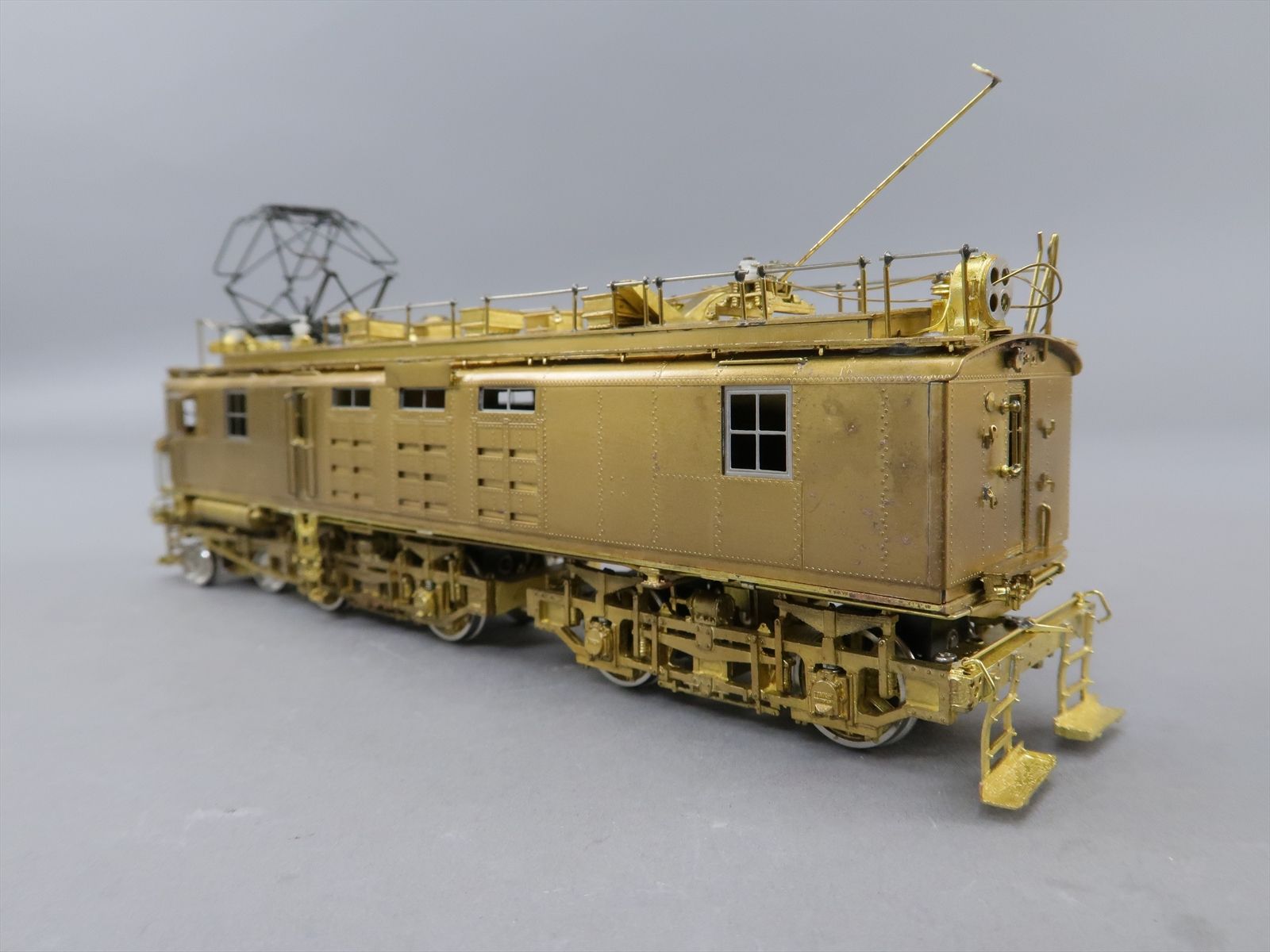 HO Brass Model - OMI 1908 Milwaukee Harlowtown Electric Switcher E57B - Unpainted - 1985 Run - Ajin