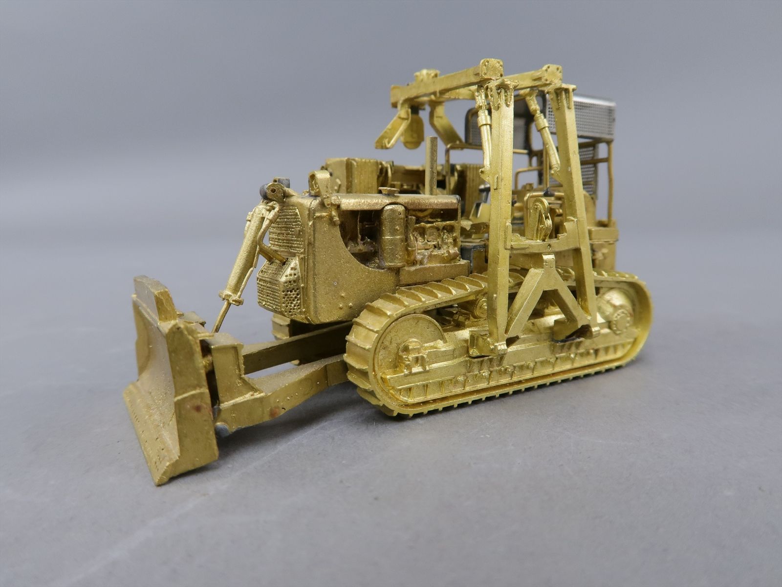 HO Brass Model - OMI 3079 Caterpillar D-8 Bulldozer Wreck Train Service ...